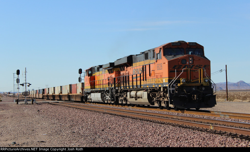 BNSF 5401 & BNSF 6826 DPU